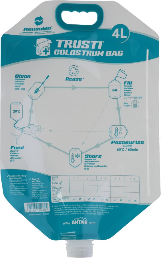 Trusti Colostrum Bags,Agricultu ... - Kerbl UK Ltd